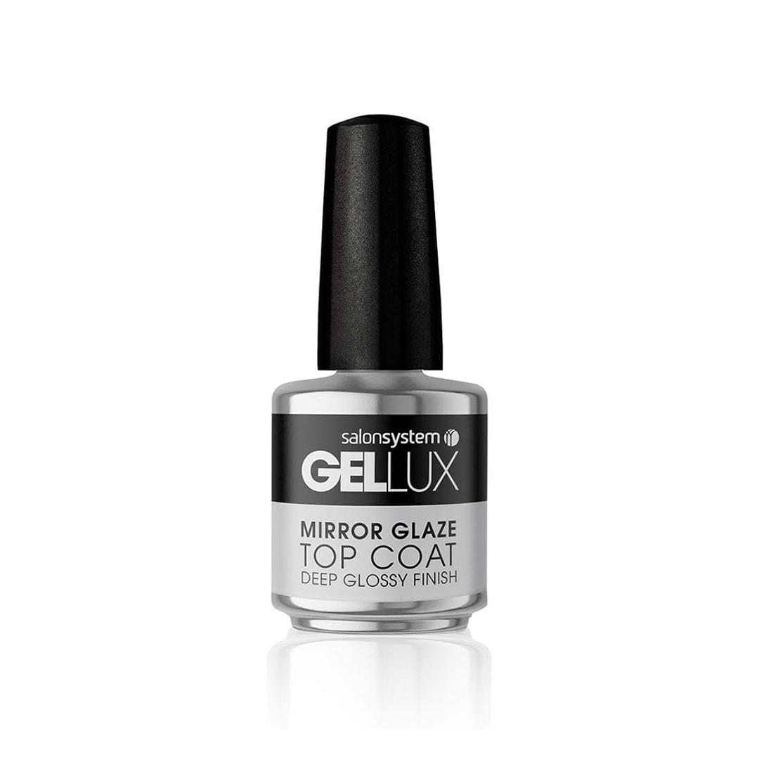 Salon System Gel Lux Gel Polish Mirror Glaze Top Coat 15ml – Beauty Outlet