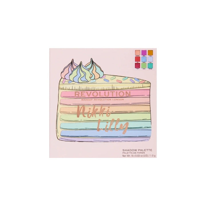 Revolution X Nikki Lilly Eyeshadow Palette Pastel Deli – Beauty Outlet