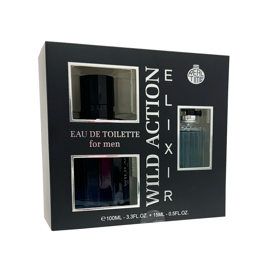 Real Time EDT 100ml Wild Action Elixir Set – Beauty Outlet