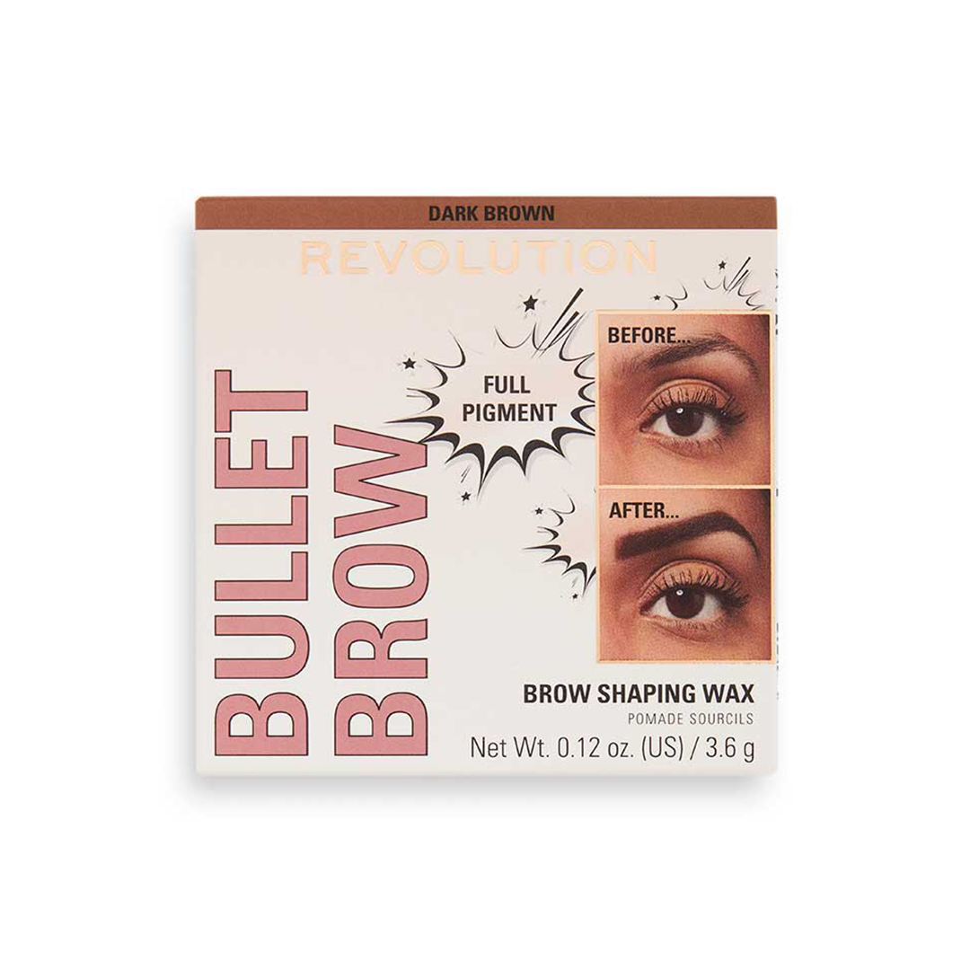 Revolution Brow Wax Brow Bullet Ash Brown – Beauty Outlet