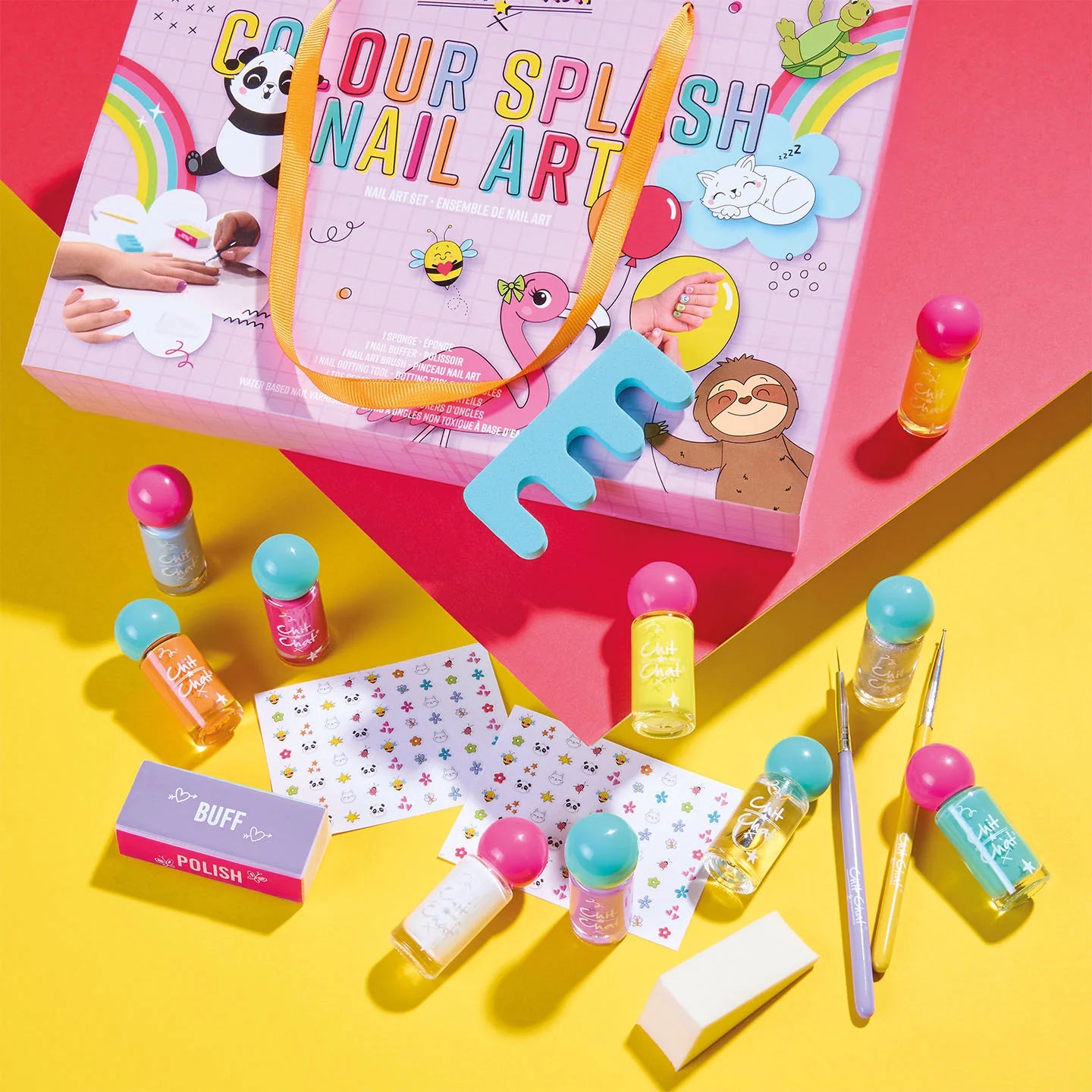 Chit Chat Colour Splash Nails Set – Beauty Outlet