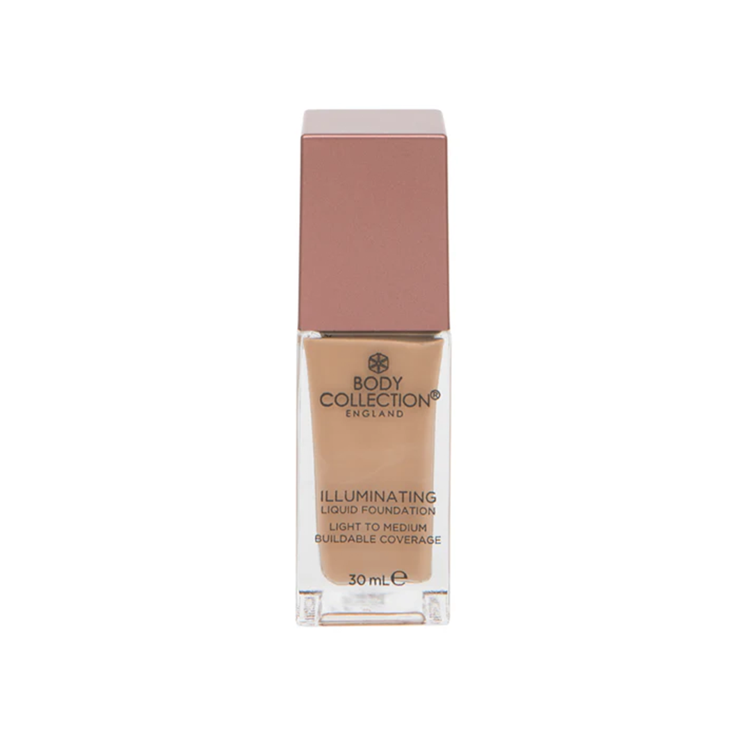Body Collection Illuminating Liquid Foundation Dark Beige – Beauty Outlet