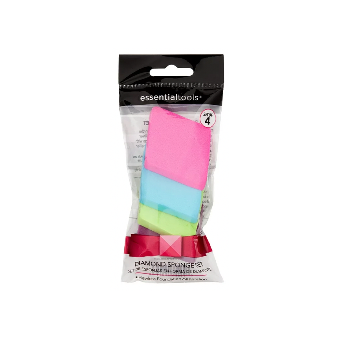 Essential Tools Diamond Sponge Set – Beauty Outlet