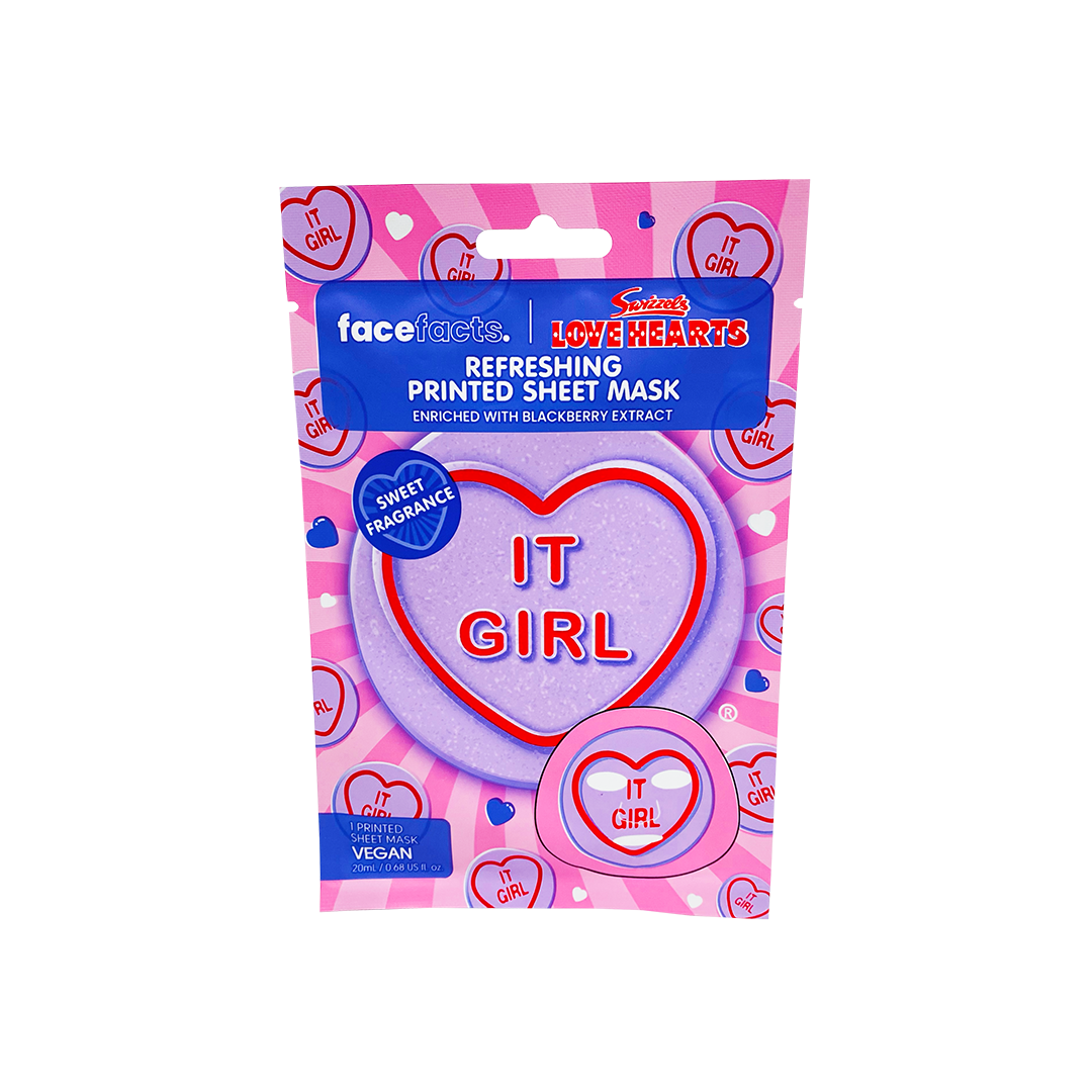 Face Facts It Girl Refreshing Printed Sheet Mask – Beauty Outlet