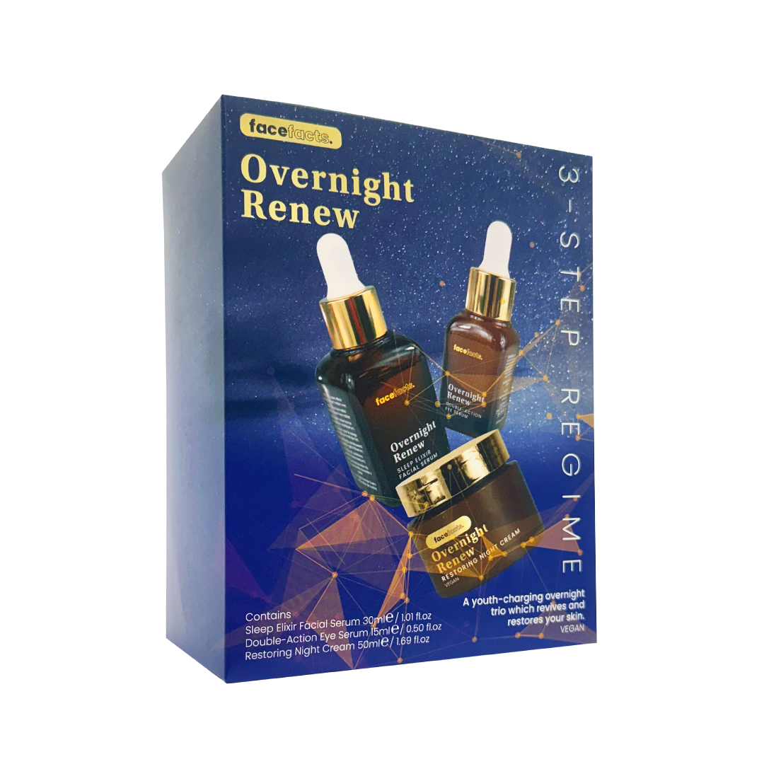 Face Facts Overnight Renew Set 3 Step Regime – Beauty Outlet