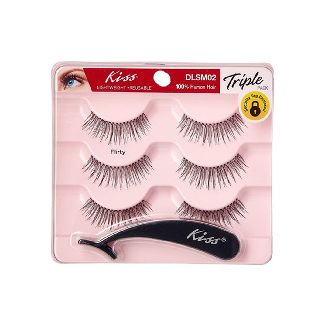 Kiss False Lashes Flirty DLSM02 – Beauty Outlet