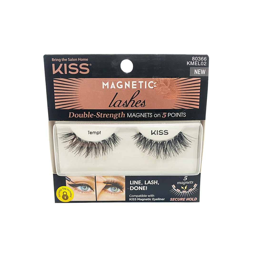 Kiss Magnetic Lash False Eyelashes Tempt – Beauty Outlet