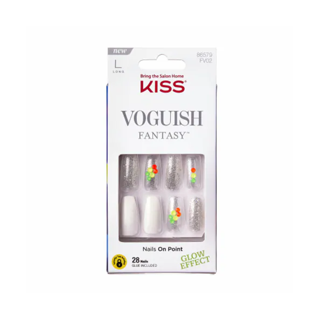 Kiss Voguish Fantasy 28 Large Nails 86579 FV02 – Beauty Outlet