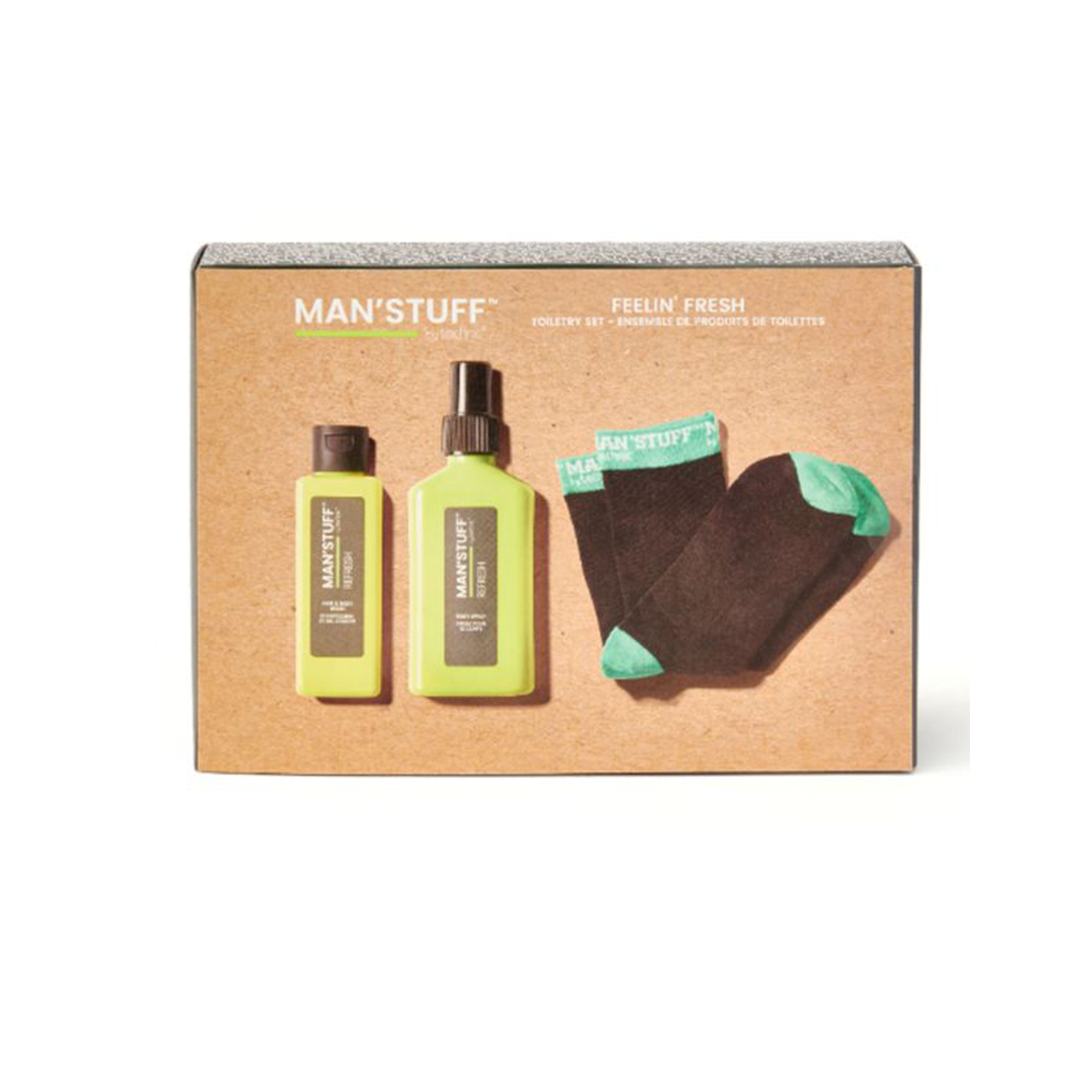 Man Stuff Feelin Fresh 3 Piece Set – Beauty Outlet