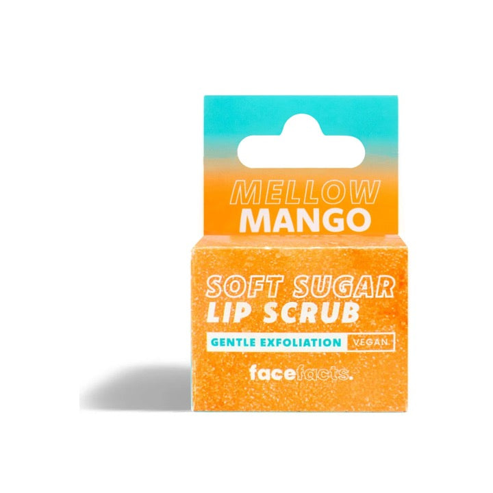Face Facts Soft Sugar Lip Scrub Mellow Mango – Beauty Outlet