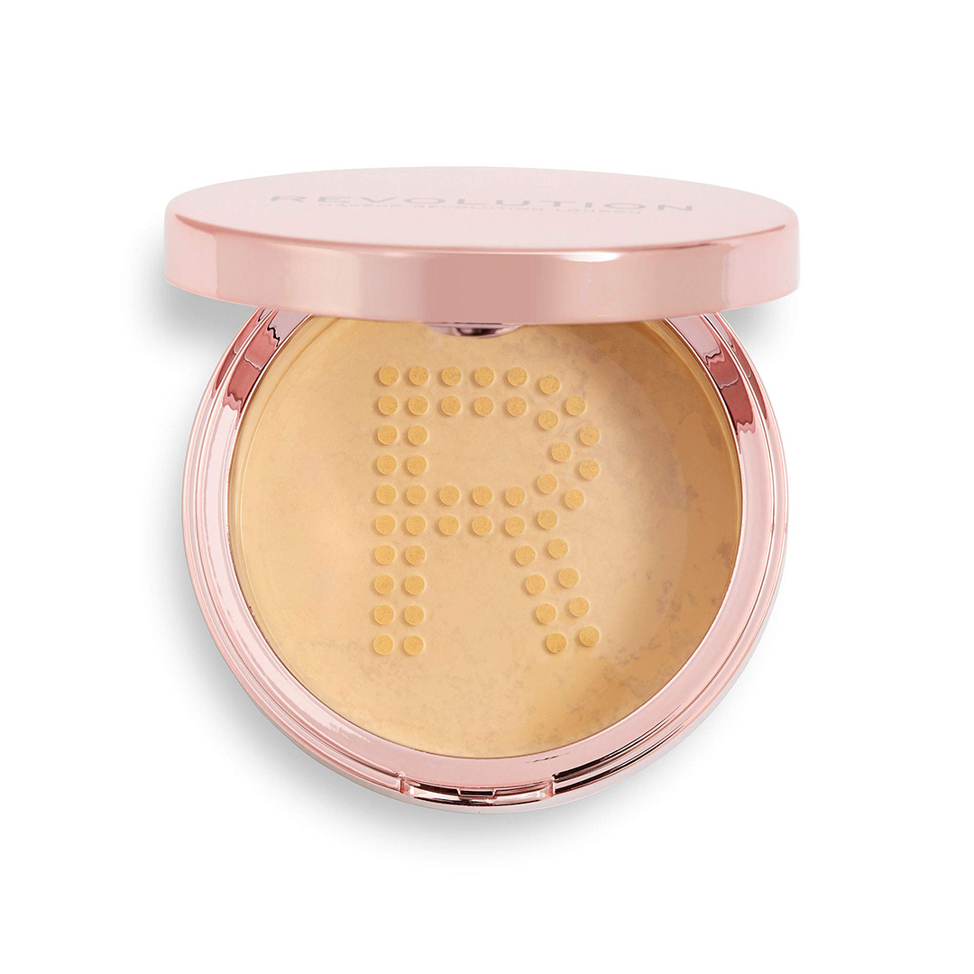 Revolution Conceal & Fix Loose Setting Powder Deep Yellow – Beauty Outlet
