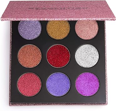 Revolution Pressed Glitter Diva Eyeshadow Palette – Beauty Outlet