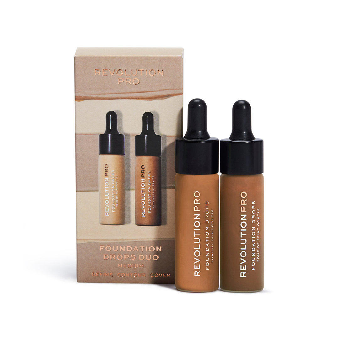 Revolution Pro Medium Foundation Drops Duo – Beauty Outlet