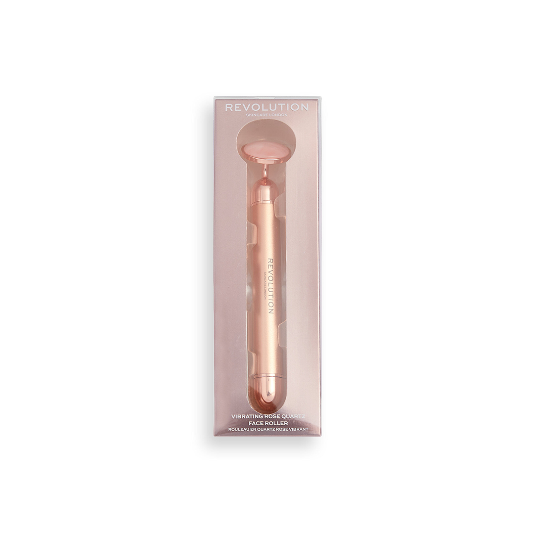 Revolution Vibrating Rose Quartz Facial Roller – Beauty Outlet
