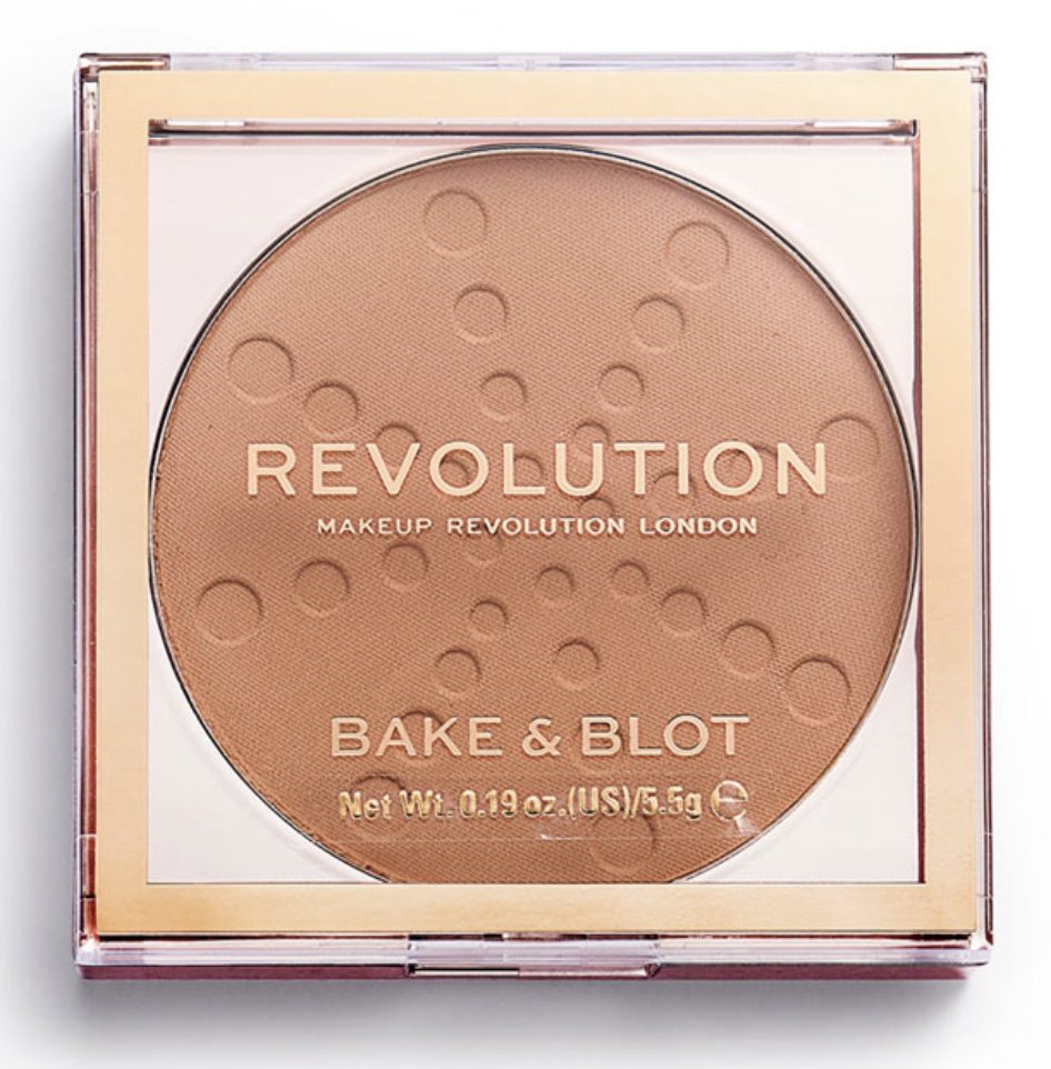 Revolution Bake & Blot Compact Powder Peach – Beauty Outlet
