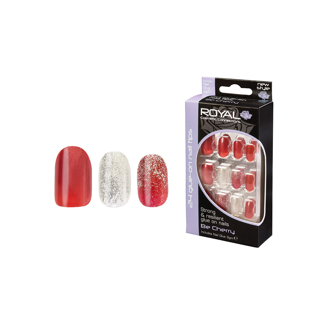 Royal Cosmetics Be Cherry Nails Tips & Glue – Beauty Outlet
