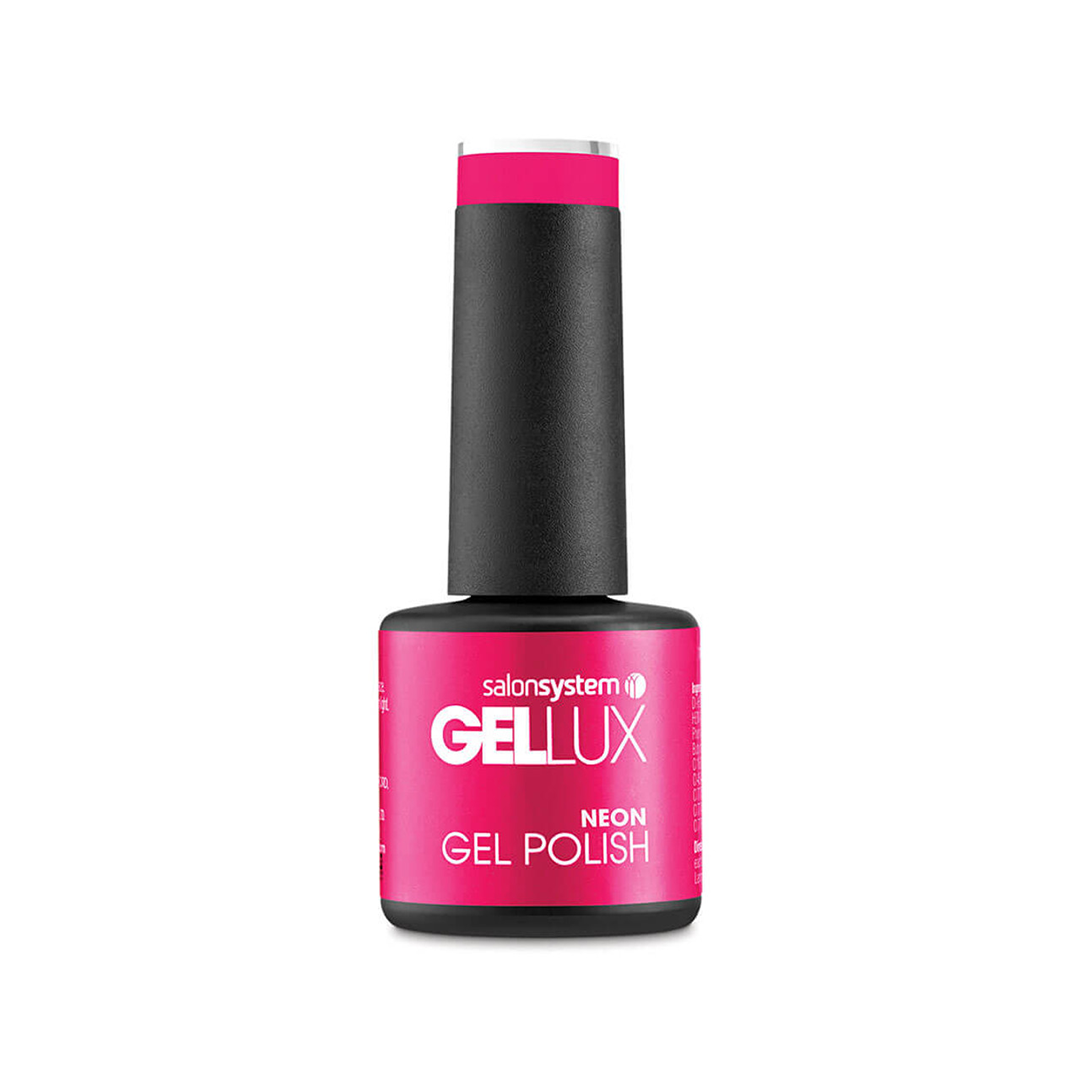 Salon System Gel Lux Gel Polish Electric Pink Neon – Beauty Outlet