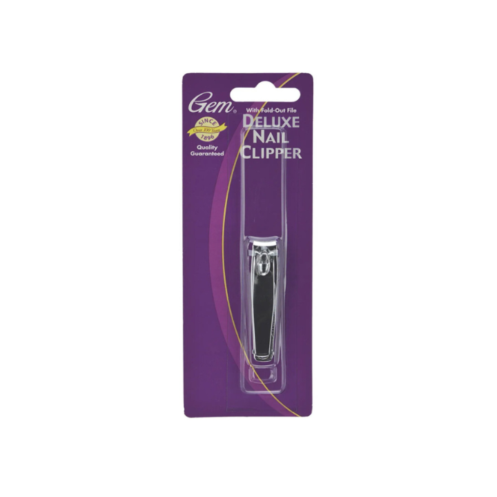 Gem Deluxe Toenail Clipper W File – Beauty Outlet