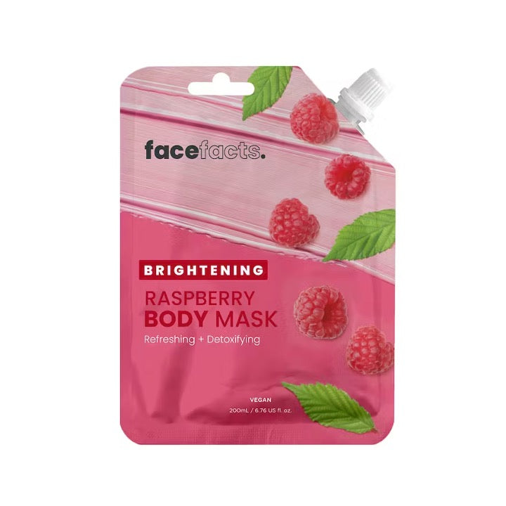 Face Facts Brightening Raspberry Body Mask Refreshing + Detoxifying ...