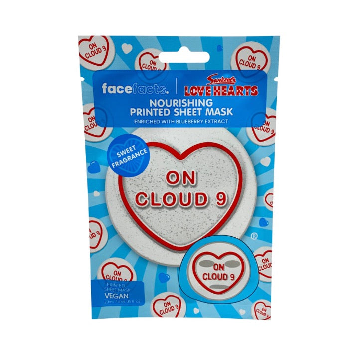 Face Facts On Cloud 9 Nourishing Printed Sheet Mask – Beauty Outlet
