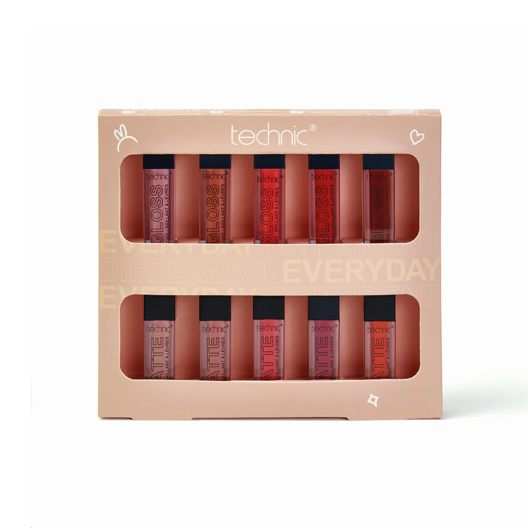 Technic Lip Vault 10 Piece Set – Beauty Outlet