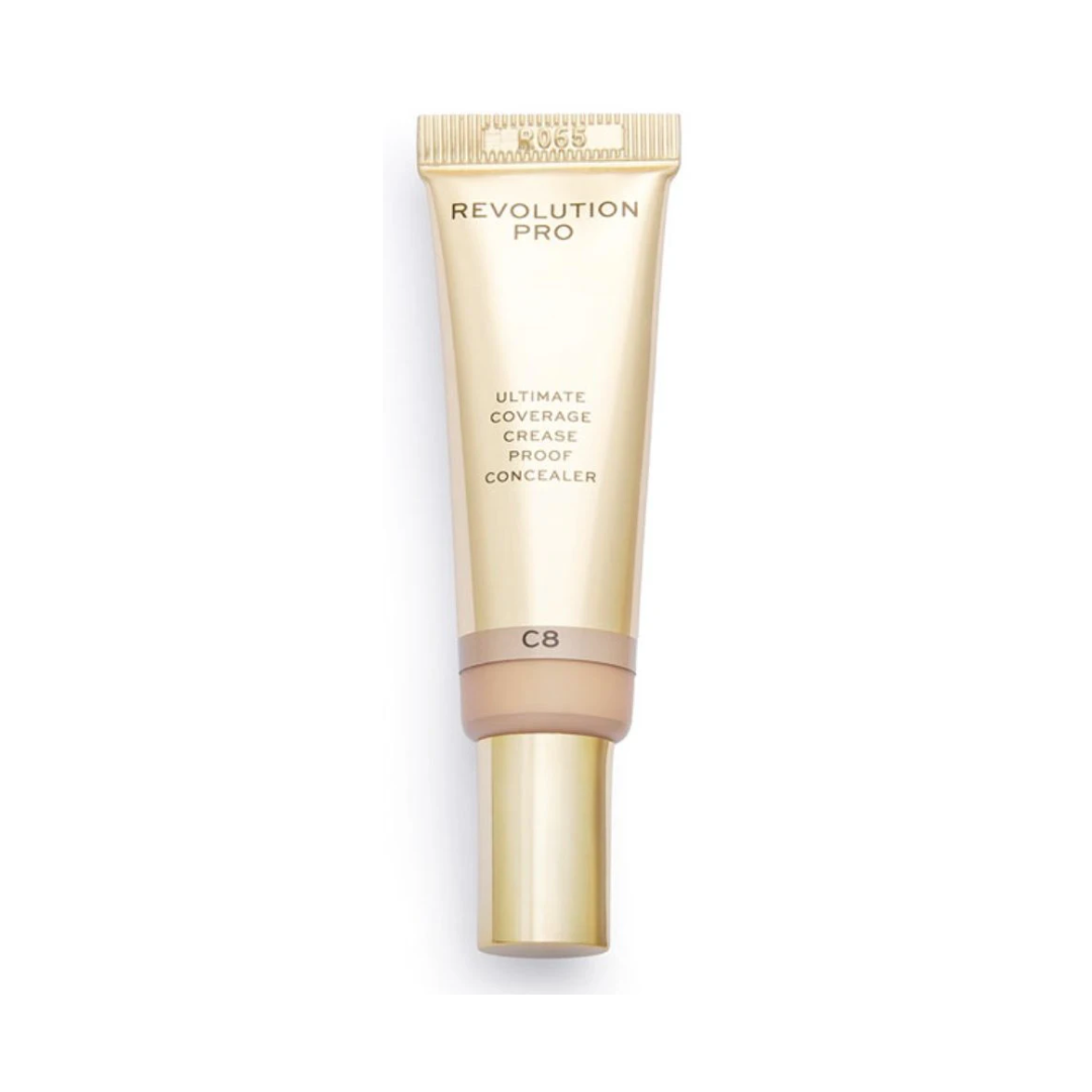 Tester Revolution Pro Ultimate Coverage Crease Proof Concealer C8 ...