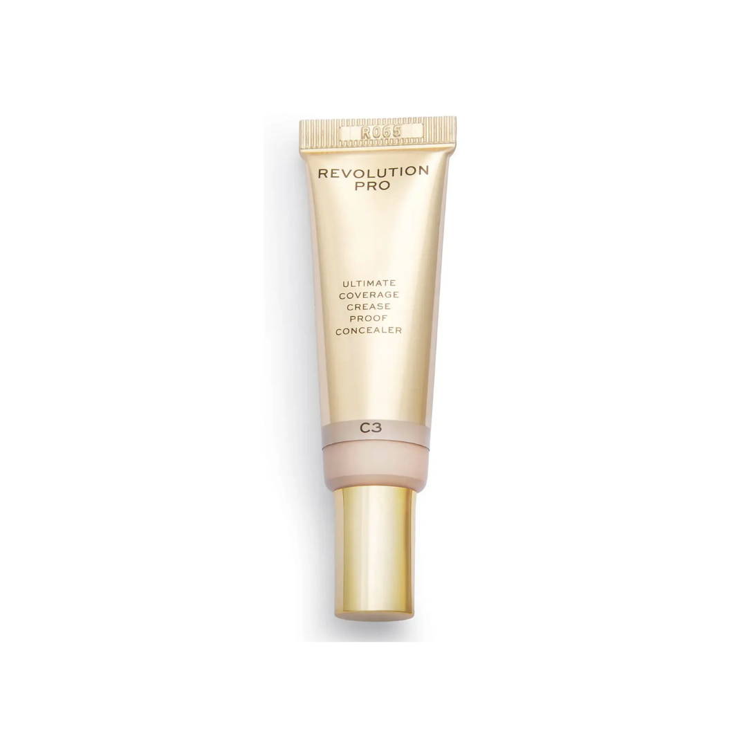 Tester Revolution Pro Ultimate Coverage Crease Proof Concealer C3 ...
