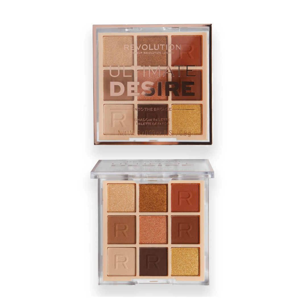 Makeup Revolution Ultimate Desire Shadow Palette Into the Bronze ...
