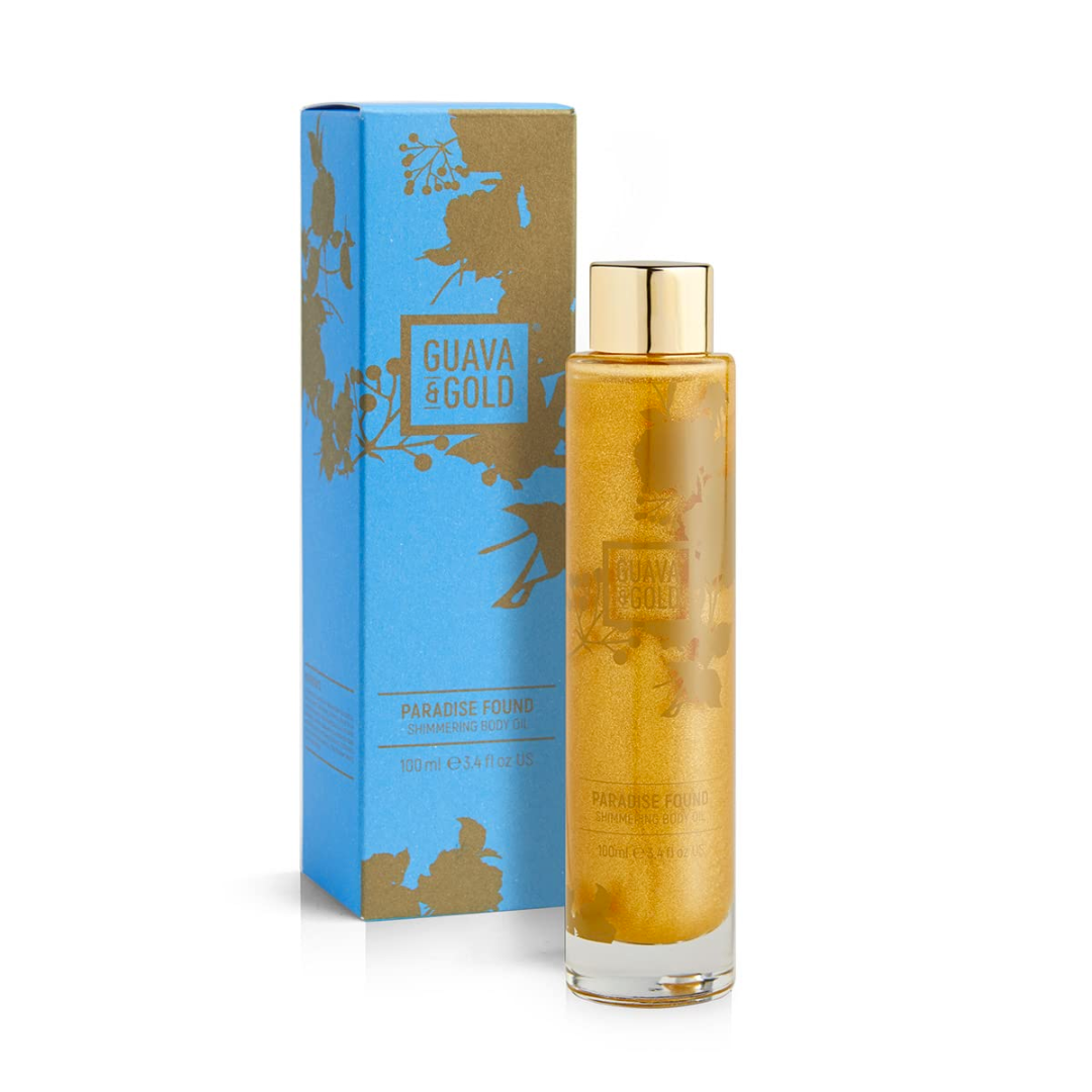 Guava & Gold Paradise Found Shimmering Body Oil 100ml – Beauty Outlet