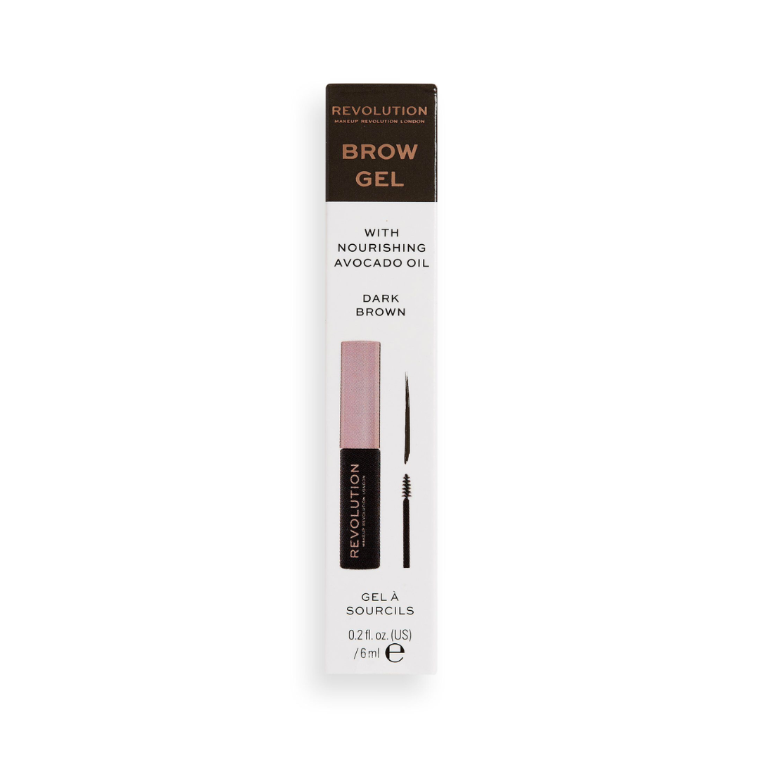 Revolution Brow Fixer Gel Dark Brown – Beauty Outlet