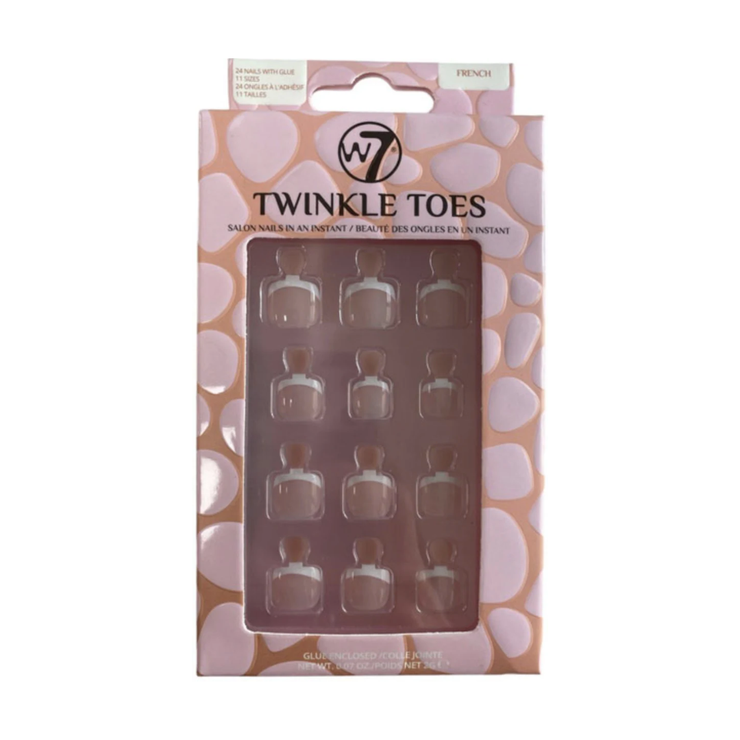 W7 Twinkle Toes Toe Nails French – Beauty Outlet