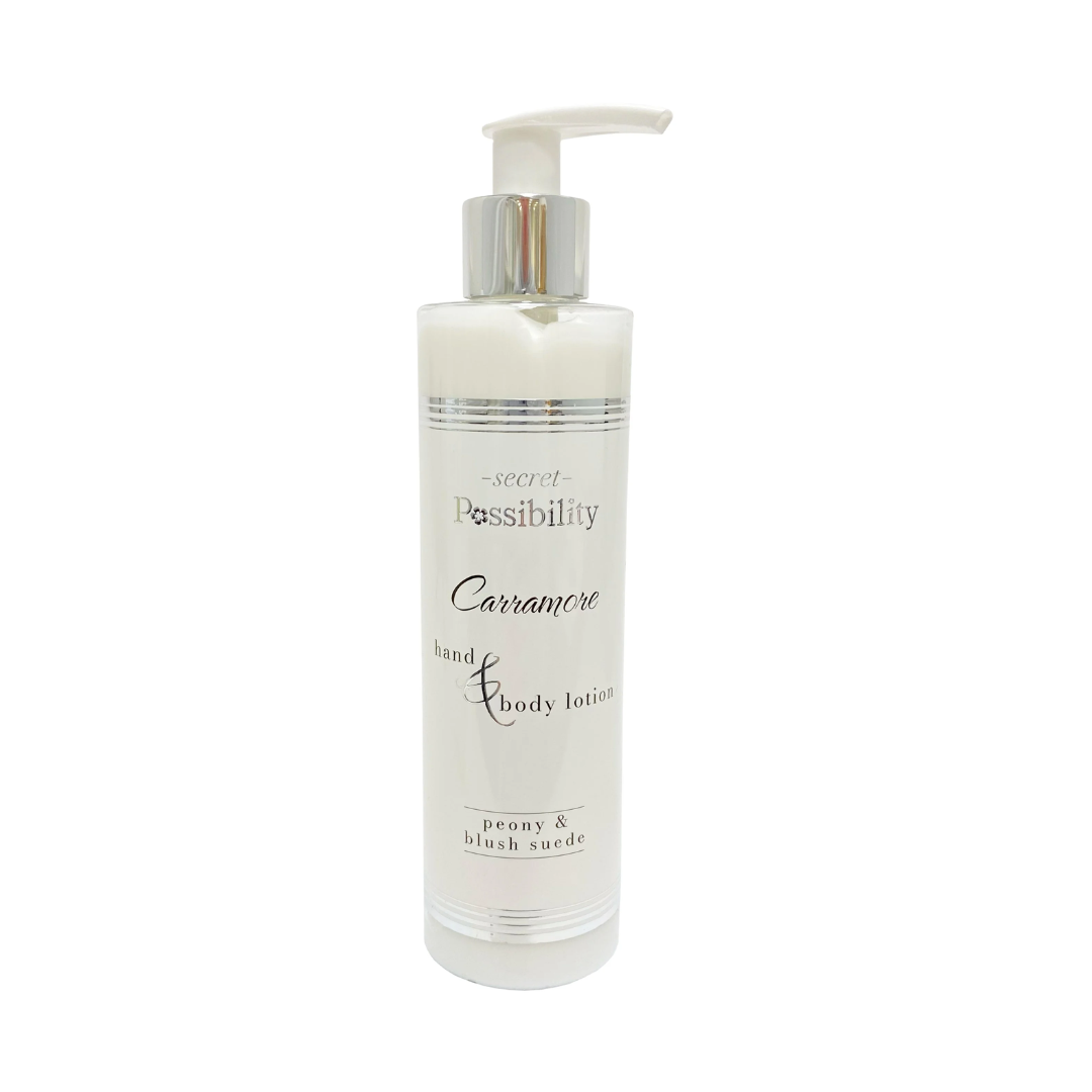 Possibility Secret Hand & Body Lotion Carramore W Peony & Blush Suede ...