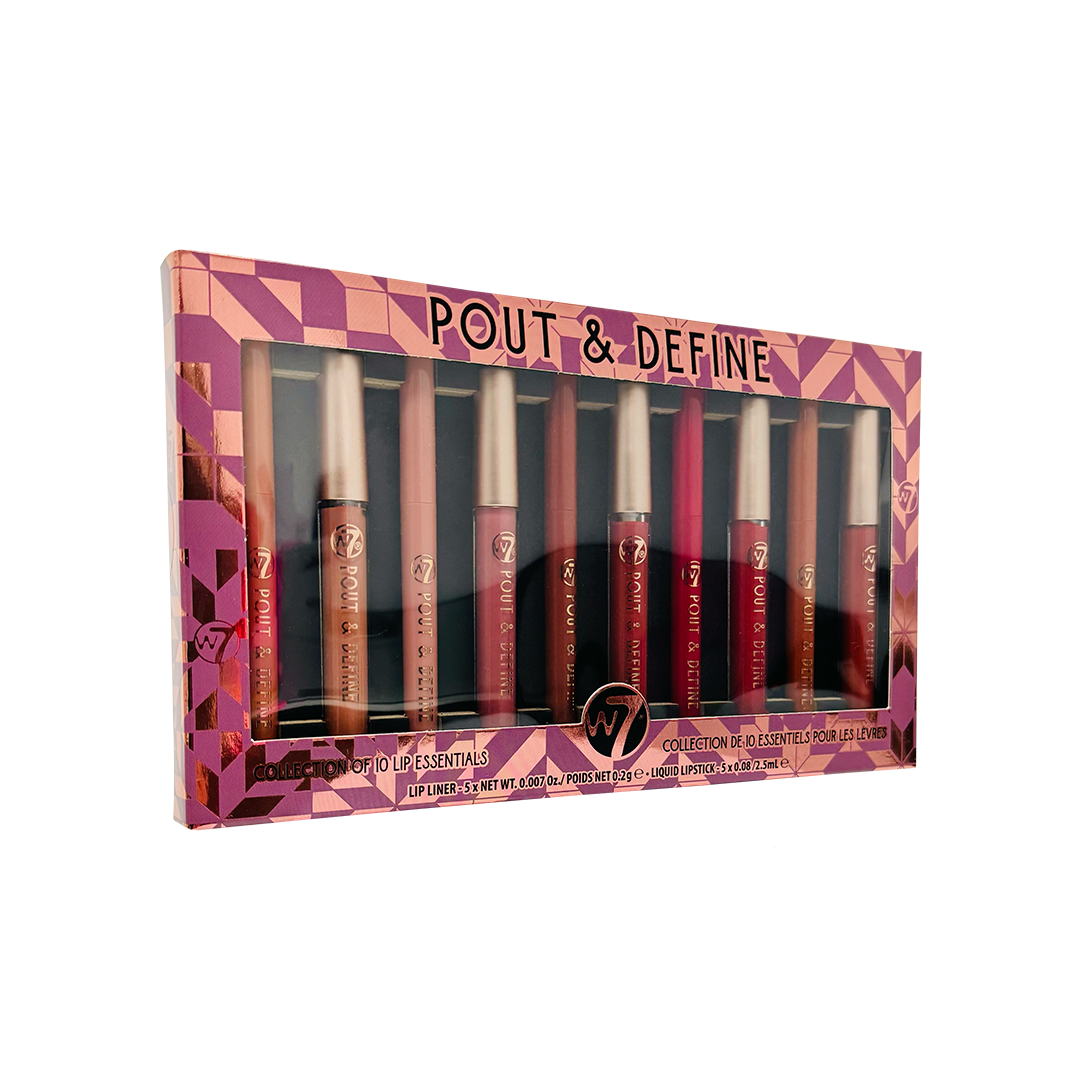 W7 Pout & Define Lip Essentials Set – Beauty Outlet