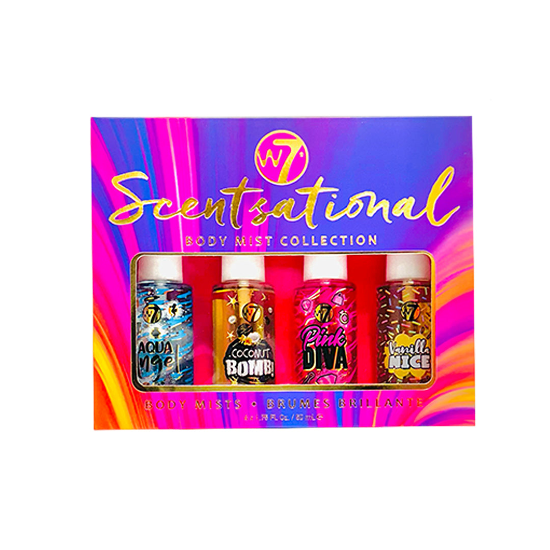 W7 Scentsational Body Mist Collection 4x50ml – Beauty Outlet