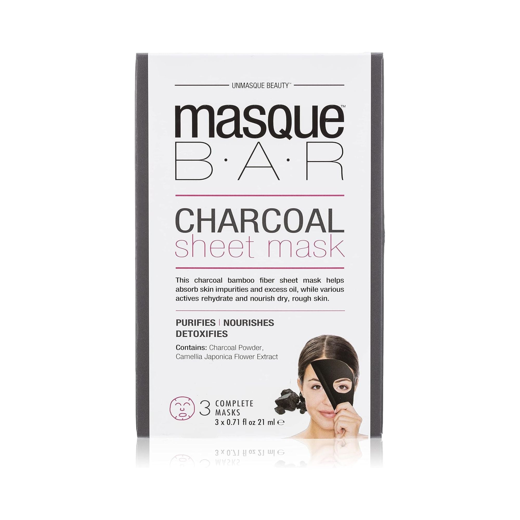 Masque Bar Charcoal Sheet Mask – Beauty Outlet