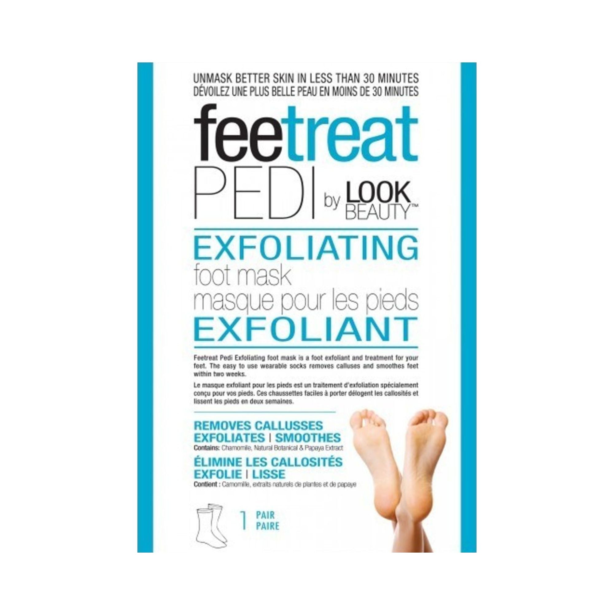 Feetreat Pedi Exfoliating Foot Mask – Beauty Outlet