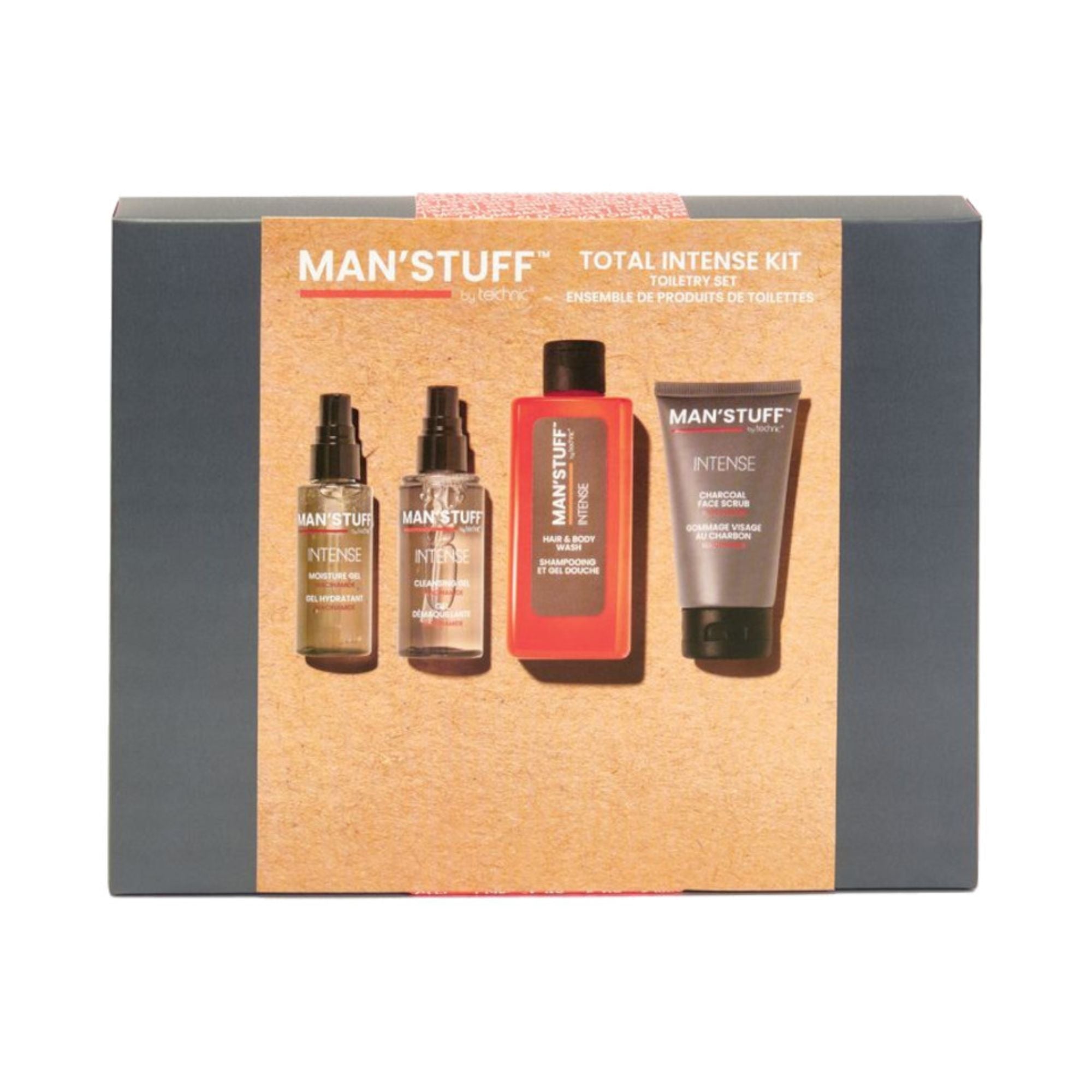 Man Stuff Total Intense 4 Piece Kit – Beauty Outlet