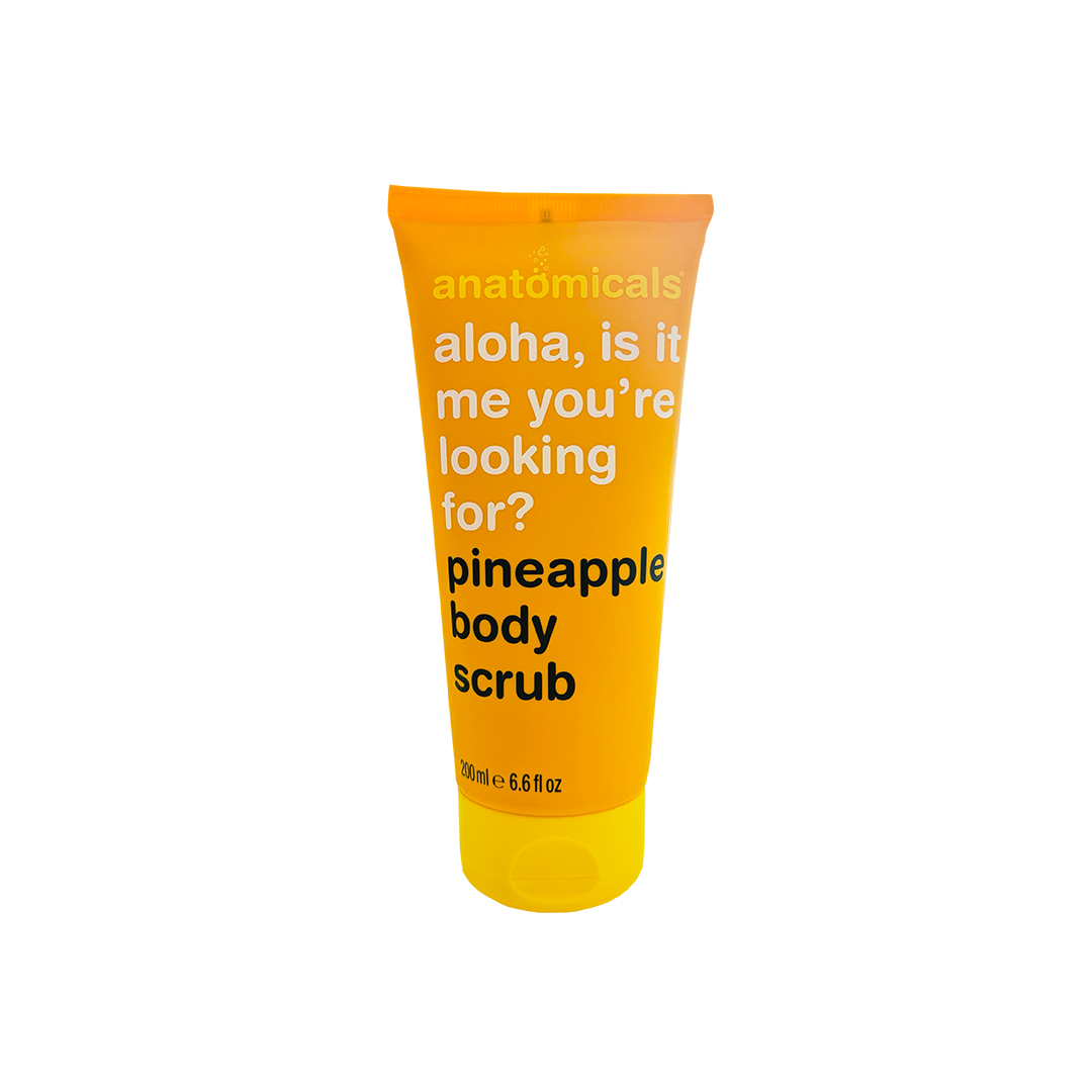 Anatomicals Aloha Is it Me You're Looking For Pineapple Body Scrub – Beauty Outlet