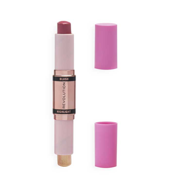 Revolution Blush & Highlight Stick Mauve Glow – Beauty Outlet