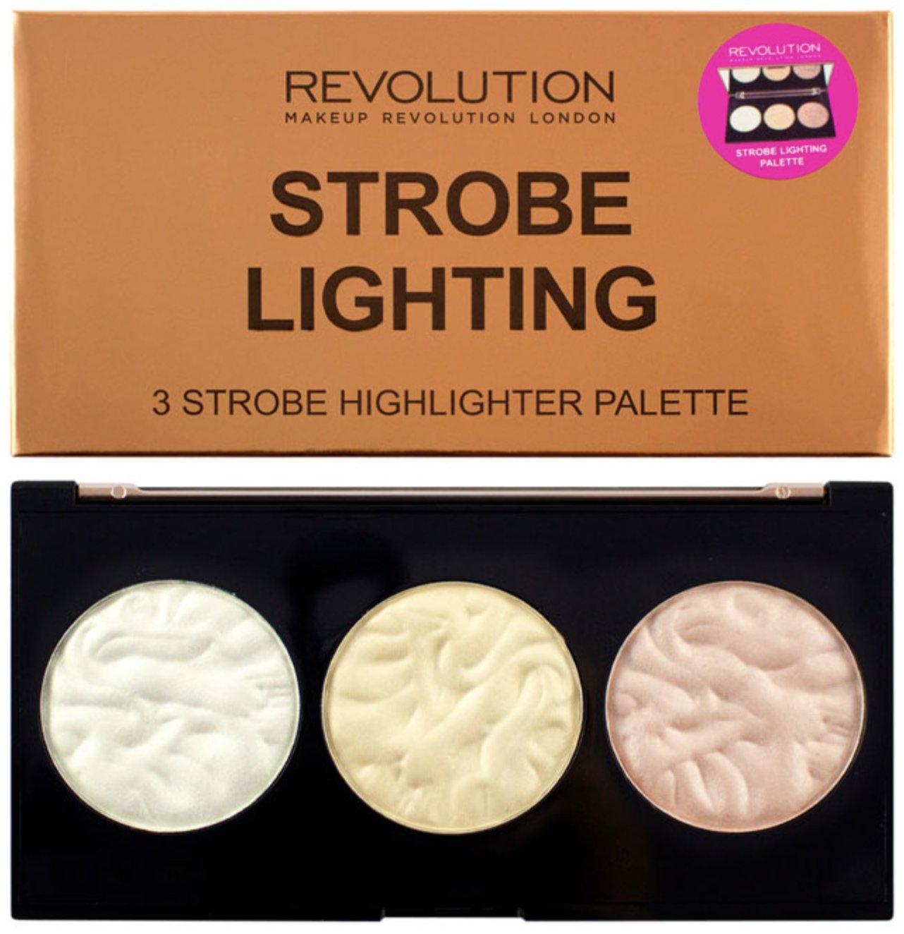 Revolution Strobe Lighting Highlighter Palette – Beauty Outlet
