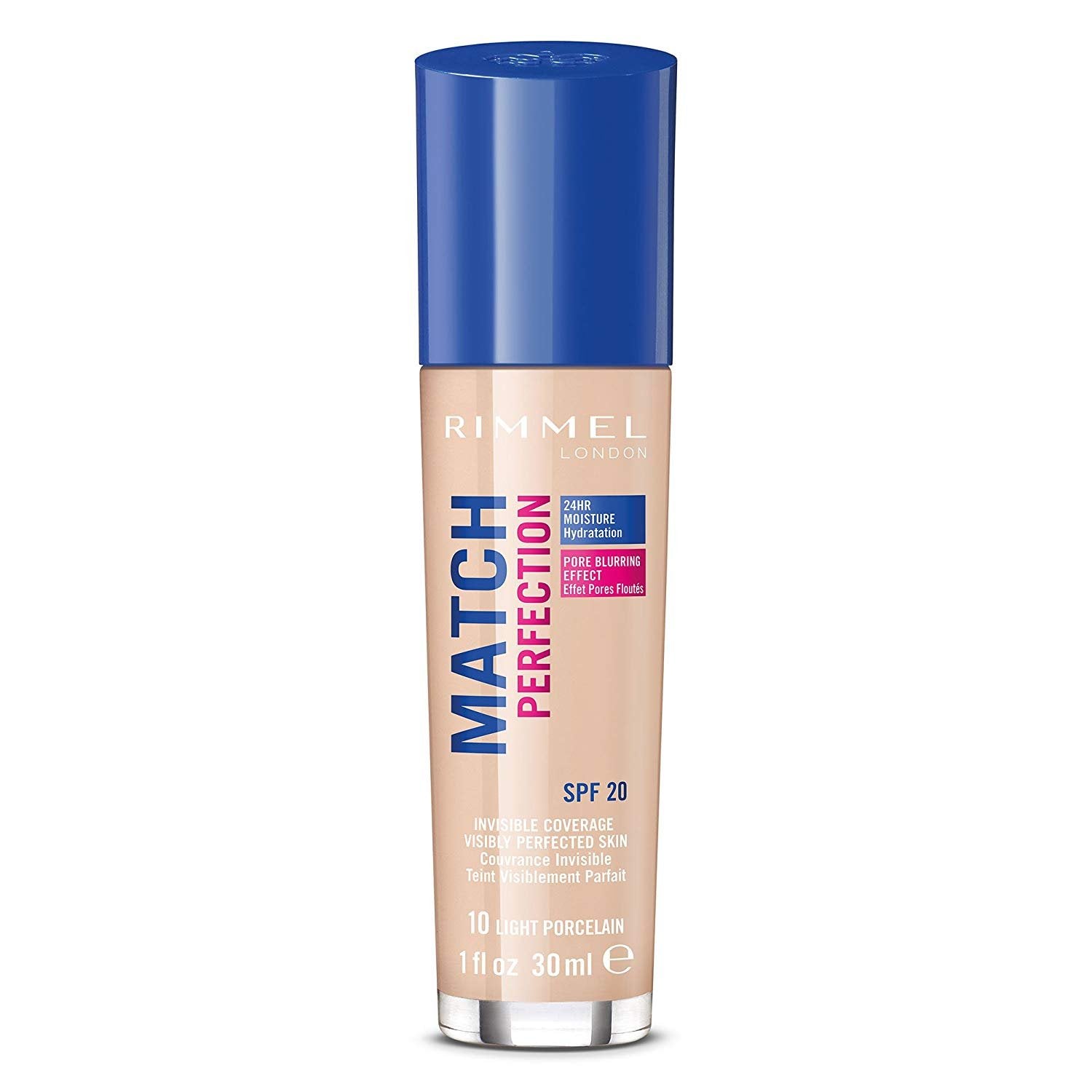 Rimmel Match Perfection Foundation 10 Light Porcelain – Beauty Outlet